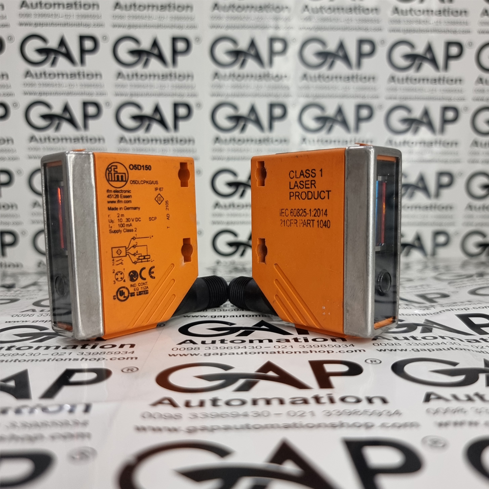 سنسور لیزری IFM کد O5D150 - گپ اتوماسیون